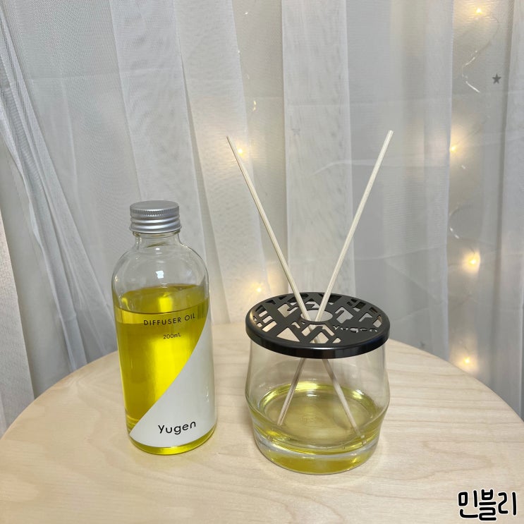 알코올 없는 천연 멜론향 리드 디퓨저 핸드크림 유겐 YUGEN INSPIRE, 내돈내산 추천 후기 : 네이버 블로그