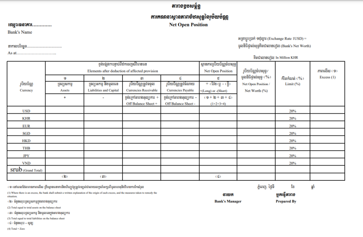 Net Open Position (NOP) - 종합 포지션 : 네이버 블로그