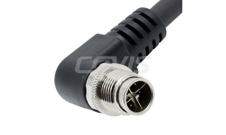 코그넥스 DATA(Cognex DATA Cable) - M12 8Pin / Male/ X-CODE / Angle ...