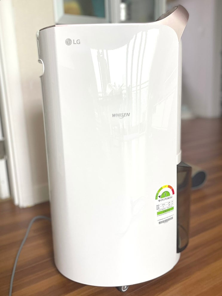 [출산용품 준비하기] 내돈내산 LG휘센 제습기 DQ202PGUA 골드 구매후기 : 네이버 블로그