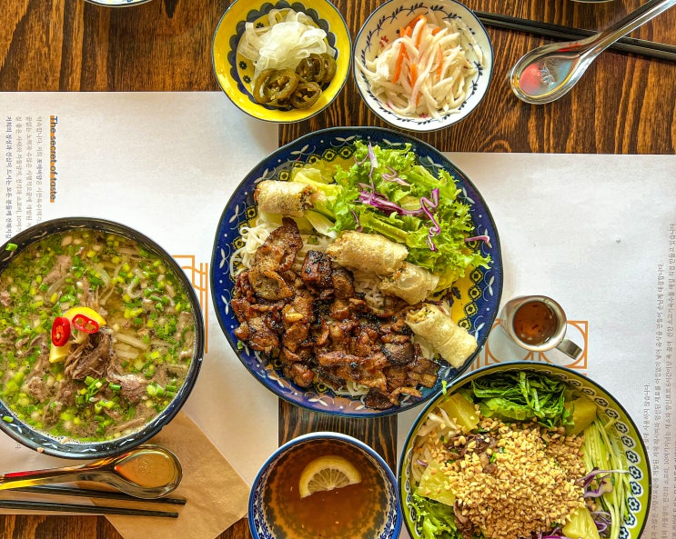 부산 기장 일광 맛집 깔끔했던 분짜 베트남칼국수 포에버얌 네이버 블로그