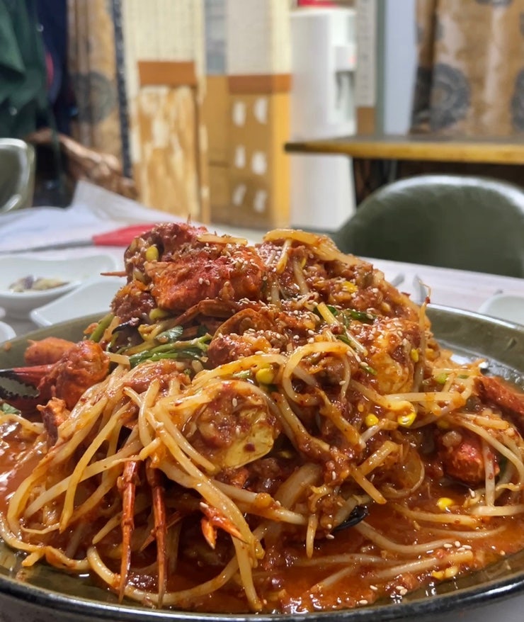 창원 마산 맛집 창원 중앙동 찜 맛집 ‘초가집 꽃게찜 아구찜 용지호수 정우상가 근처 줄 서서 먹는집