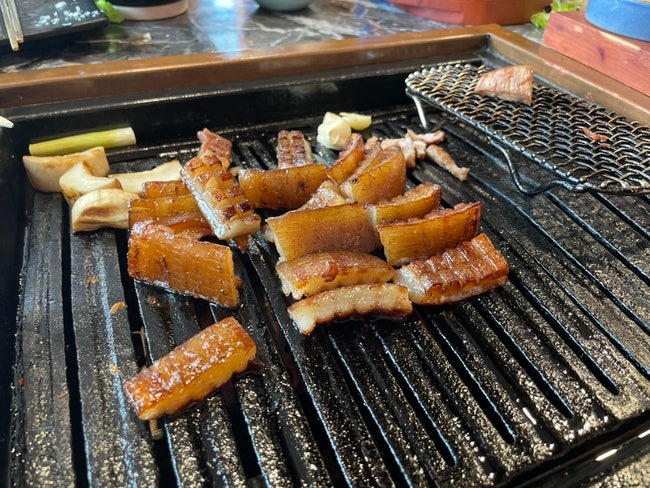해운대 장산 고기 맛집 돼지껍데기도 맛있는 마장동 김씨 네이버 블로그