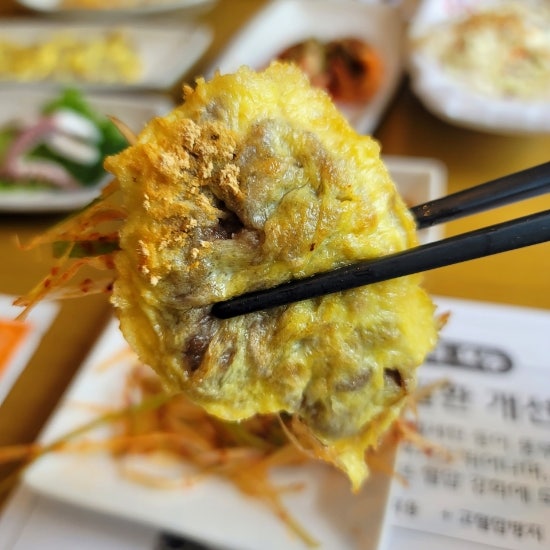 🍽 광주맛집상무지구 바로 부쳐낸 따끈한 육전과 낙지전 그리고 연잎보리굴비 By 육전 한옥 네이버 블로그
