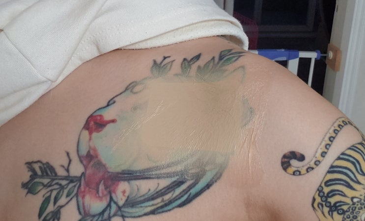 웨딩촬영 본식 타투가리기 타투커버 타투스티커 문신스티커 네이버 블로그
