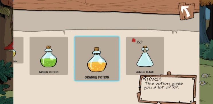 [스머프빌리지] orange potion mixing game : 네이버 블로그