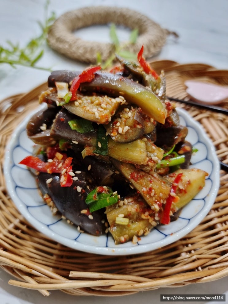 맛있는 가지무침 만드는법 가지찜 가지나물무침 간단 여름 반찬거리 가지요리 네이버 블로그