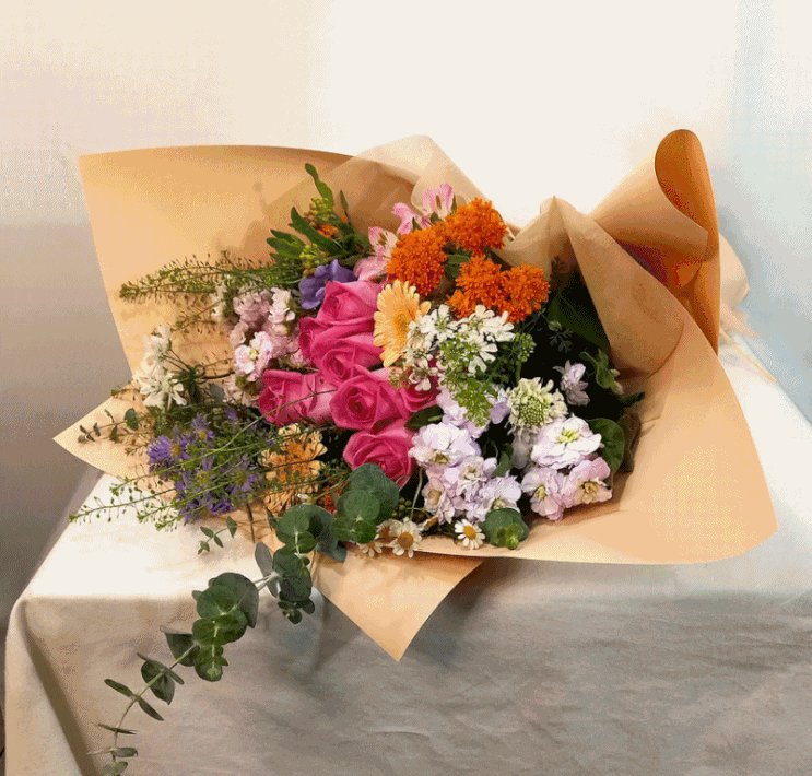 멋지고 사랑스러운 아내의 생일에 준비하신 축하 꽃다발 일산 꽃집 주엽 꽃집 킨텍스 꽃집 주엽 플라워 네이버 블로그
