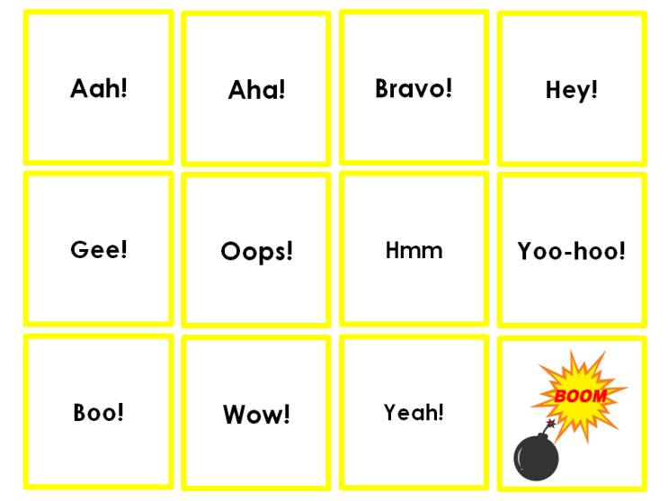 영어 8품사 Part of Speech를 익히도록 도와주는 BOOM Card Game Activity : 네이버 블로그