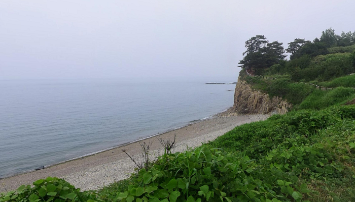서해랑길 46 47코스 변산반도 유명 관광지를 지나는 도보여행 코리아둘레길 솔섬 전라좌수영세트장 채석강 적벽강 격포