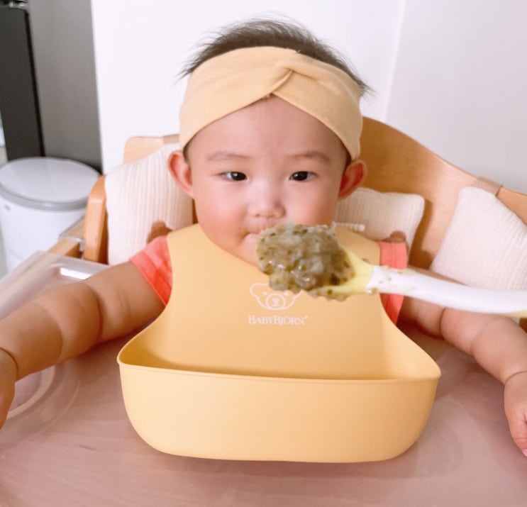 제품리뷰 6개월아가 시판이유식먹방 배냇밀중기이유식추천해요 네이버 블로그