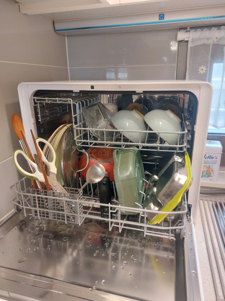 짜근 이모님으로 맞이했어요. 식기세척기 sk magic DWA-2910P : 네이버 블로그