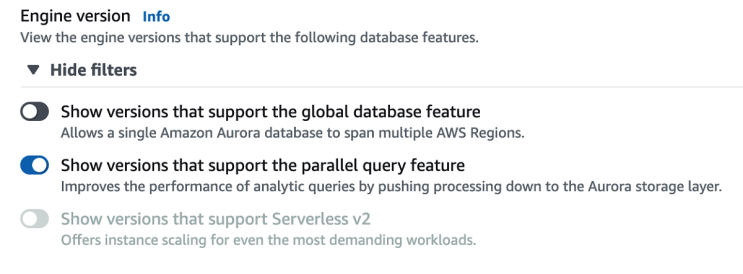 [AWS Aurora] Aurora Parallel Query 활성화 방법 및 특징 : 네이버 블로그