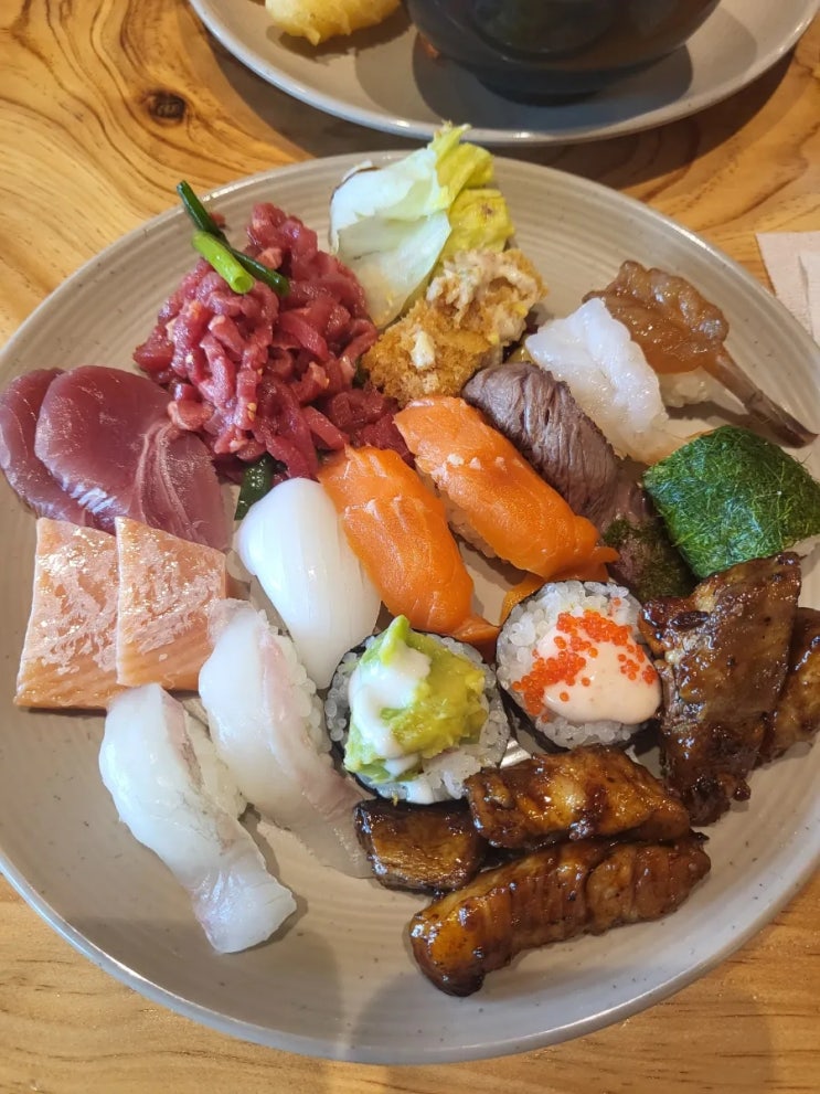 대구 동성로 맛집 바르미 스시 뷔페 초밥 먹고 이벤트 당첨됨 네이버 블로그