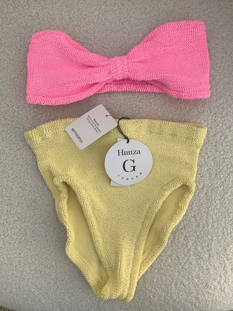 HUNZA.G 훈자쥐 Duo Ruby 비키니 (구매후기) : 네이버 블로그
