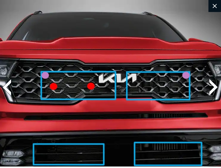 쏘렌토MQ4 그릴망DIY(탈거X) - 상단/하단 : 네이버 블로그