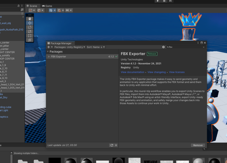Unity) 유니티 asset -> fbx파일로 export하기 : 네이버 블로그