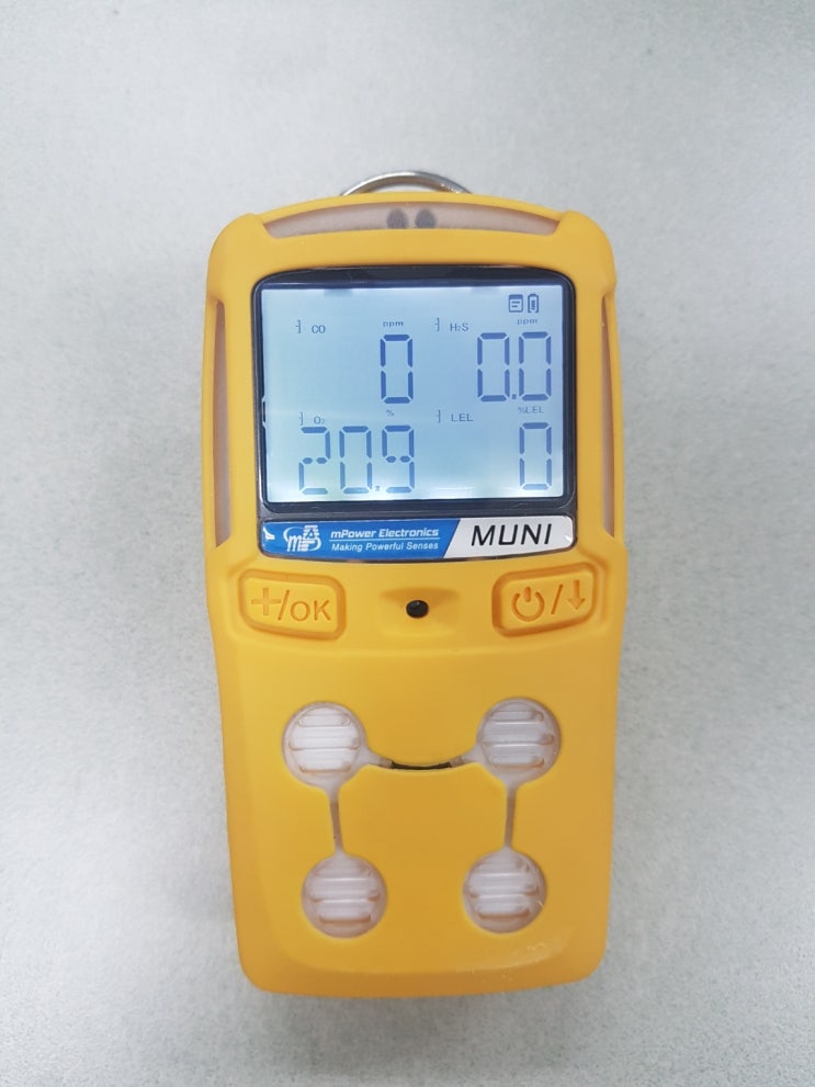 휴대용 복합 가스 측정기 4GAS 4가지 가스를 측정 가능한 (MUNI MP420) : 네이버 블로그