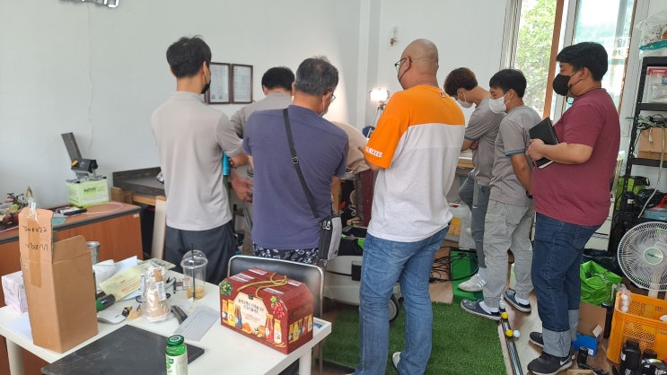 대기업 홈케어시공팀 싱크대상판uv코팅하이가드시공교육 및 칸스톤엔지니어스톤uv코팅 교육 네이버 블로그
