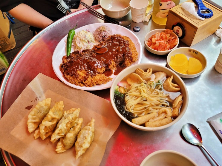 구월동 돈까스 맛집 한신우동 인천구월점 포차 네이버 블로그
