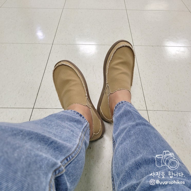 [신발] 크록스 - 산타 크루즈 캔버스 로퍼 카키 (10128-261) : 네이버 블로그