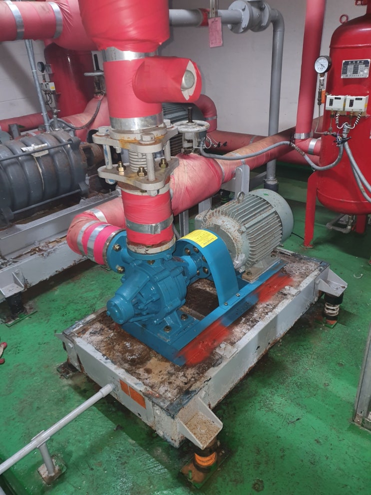 소화전 충압펌프 교체공사 Hwp5075kw 소화보조펌프 소화전보조펌프 웨스코펌프소방펌프 네이버 블로그
