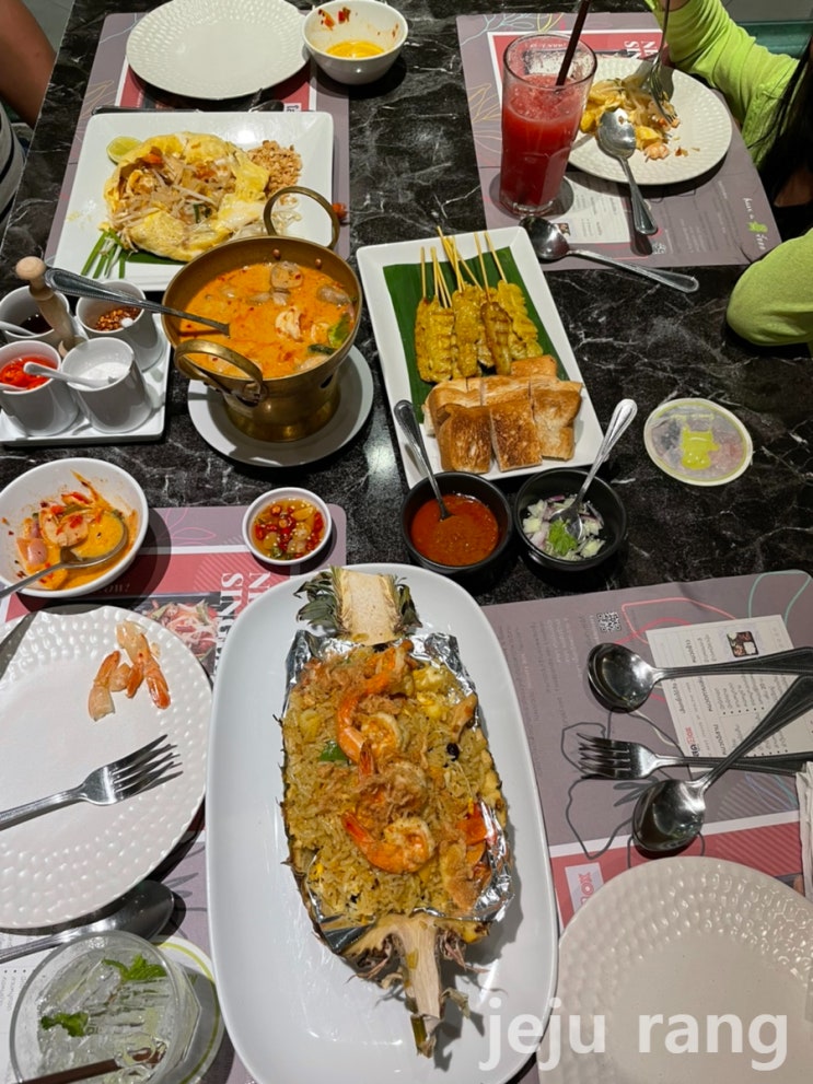 태국 방콕 뽀로로워터파크 센트럴 방나 맛집 해브어지드have A Zeed And 푸드코트 네이버 블로그