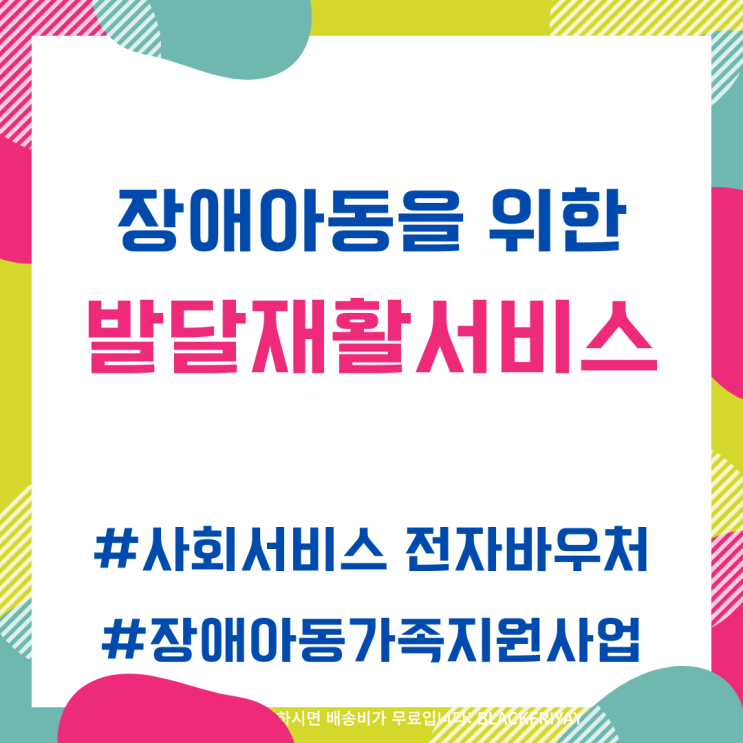 나에게 힘이 되었던 복지정책5발달재활서비스 네이버 블로그