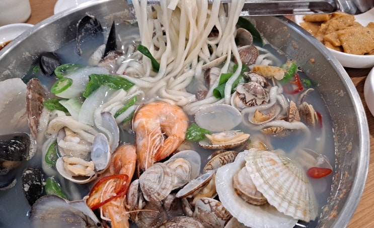 여의도 맛집 여의도 해화동에서 점심으로 해물칼국수파전 먹고 왔어요0 네이버 블로그