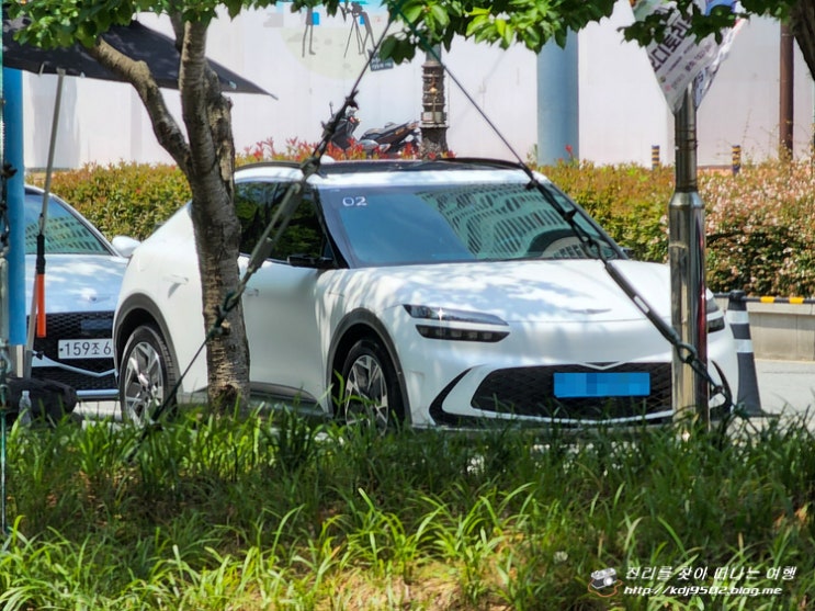 [2022 부산국제모터쇼] 제네시스 전기차 GV60 2WD 시승 후기 : 네이버 블로그
