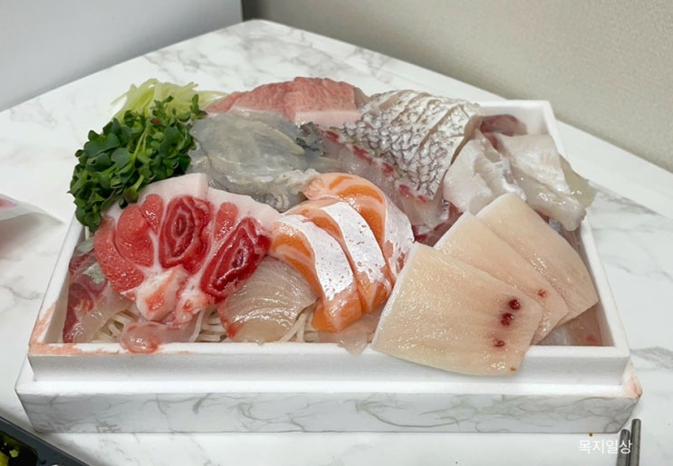 흡족했던 노량진수산시장 맛집 독도수산 모듬회 네이버 블로그