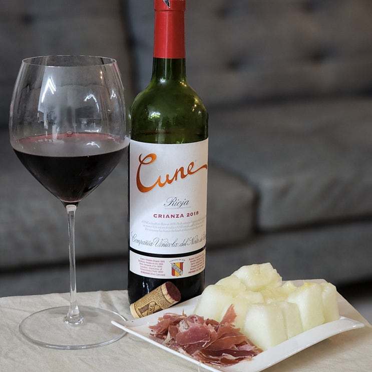 코스트코 스페인 와인 추천, 쿠네 리오하 크리안자 (Cvne Rioja Crianza 2018) : 네이버 블로그