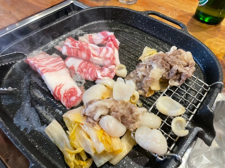 부산 해운대 마린시티 맛집 차돌박이 삼합 윤식당 차돌박이 네이버 블로그