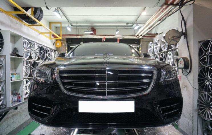 벤츠S350 가성비 굿 던롭 타이어 245 40 20/275 35 20 장착기. : 네이버 블로그