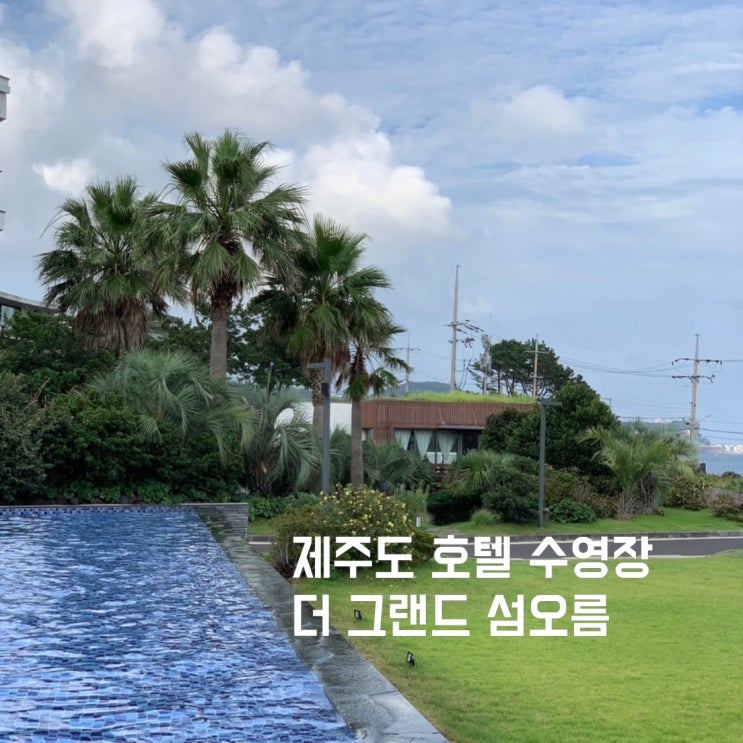 더 그랜드 섬오름 수영장 시설 및 이용기 내돈내산 제주도 수영장 호텔 추천 네이버 블로그