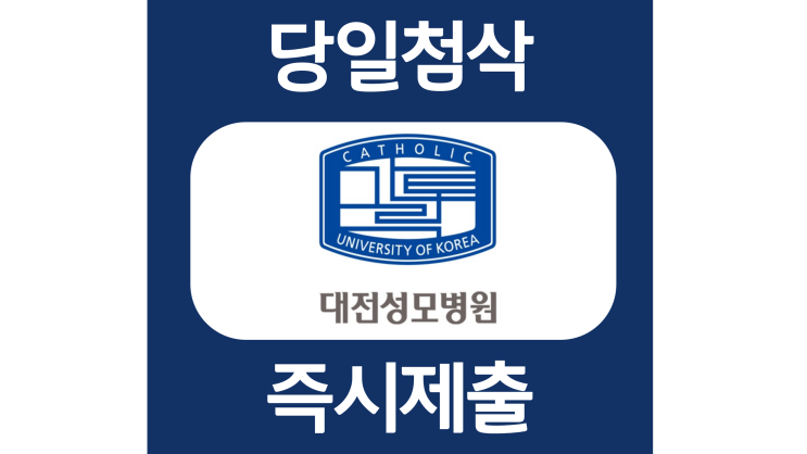 가톨릭대학교 대전 성모병원 간호사 자소서항목 자기소개서 문항 작성방법 첨삭받기 네이버 블로그