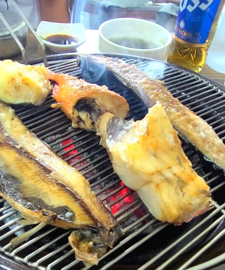 3 강원도 속초 여행 애견 동반 가능한 신피디 통큰 생선구이 진짜 맛있는지 알려드려요 네이버 블로그