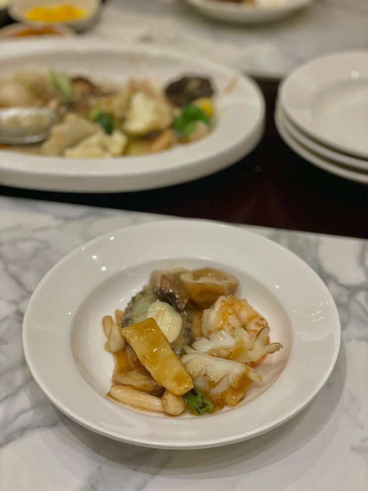 불당동 중식 코스요리 맛집 예약 없이 먹을 수 있는 디너 B코스 이화원 네이버 블로그