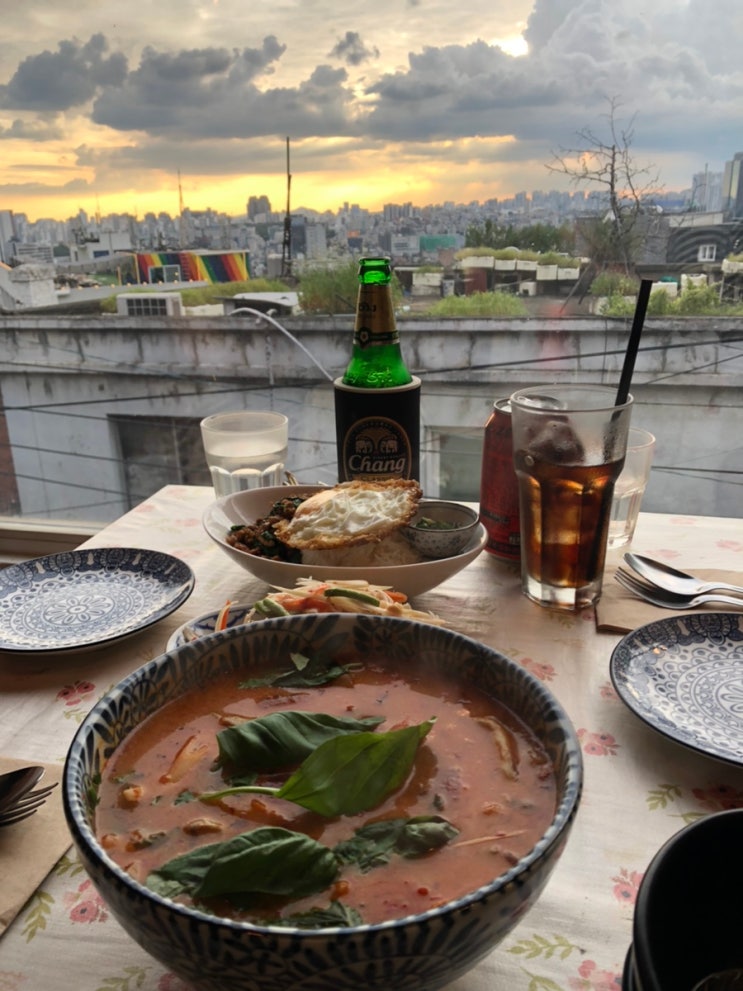이태원 용산동맛집 신흥시장 타이음식 팟카파우 : 네이버 블로그
