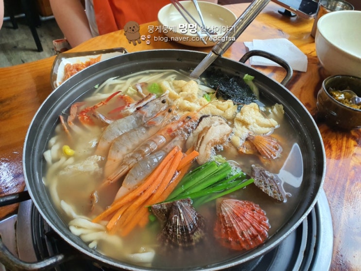 맛집 아산 신창면 밀터칼국수 천안 아산여행에 빠질 수 없는 칼국수 맛집 네이버 블로그
