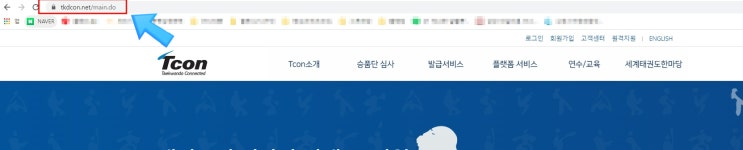 국기원 티콘(TCON) 사이트 주소 _ 태권도 온라인 플랫폼 오픈 : 네이버 블로그
