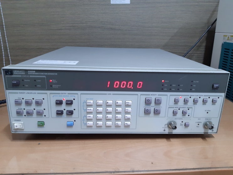 함수발생기 3325B Synthesizer/Function Generator : 네이버 블로그
