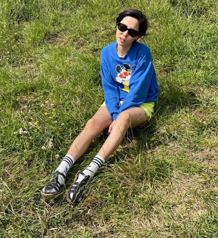 김나영 인스타그램 솔트워터 샌들and원피스 코디솔트워터 샤크샌들 클래식 레트로 네이버 블로그