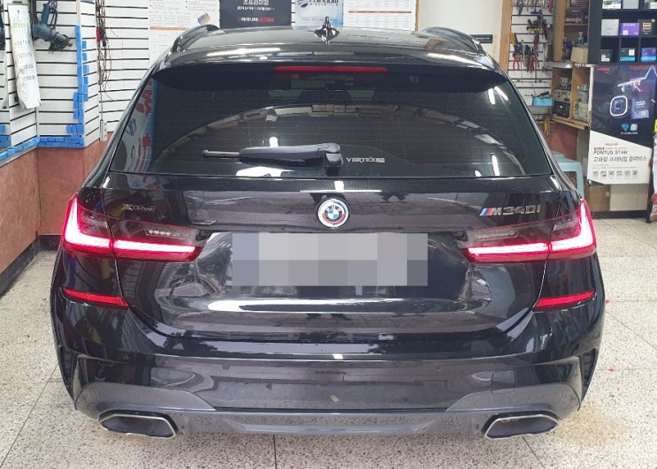 BMW340i 투어링 아이나비QXD7000.커넥티드PRO+.레이다2.보조배터리 유라이브EV12(12A)/강남카오디오 : 네이버 블로그