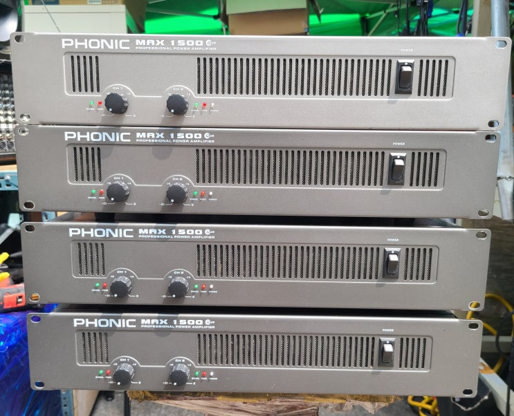 (품절)PHONIC MAX1500plus 포닉 900와트 파워앰프 : 네이버 블로그
