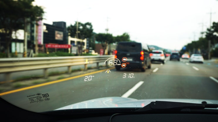 헤드업디스플레이 추천 : 티맵 연동 HUD 허드큐(HUD Q) 사용 후기 : 네이버 블로그