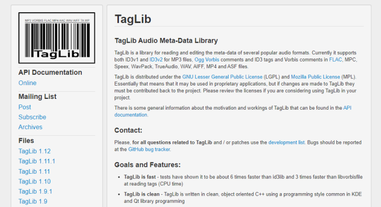 TagLib - mp3 타이틀, 아티스트, 앨범 정보 수정 라이브러리 : 네이버 블로그