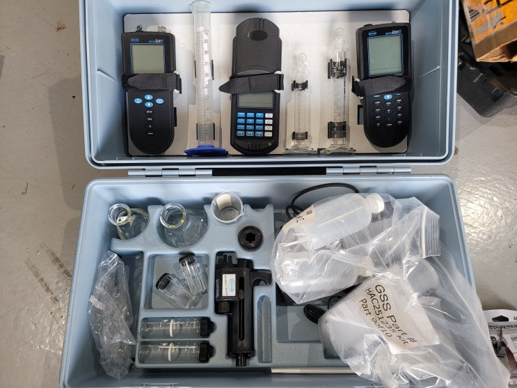 HACH 하크 CEL/890 음용수 테스트 키트 / 수질검사장비세트 : 네이버 블로그