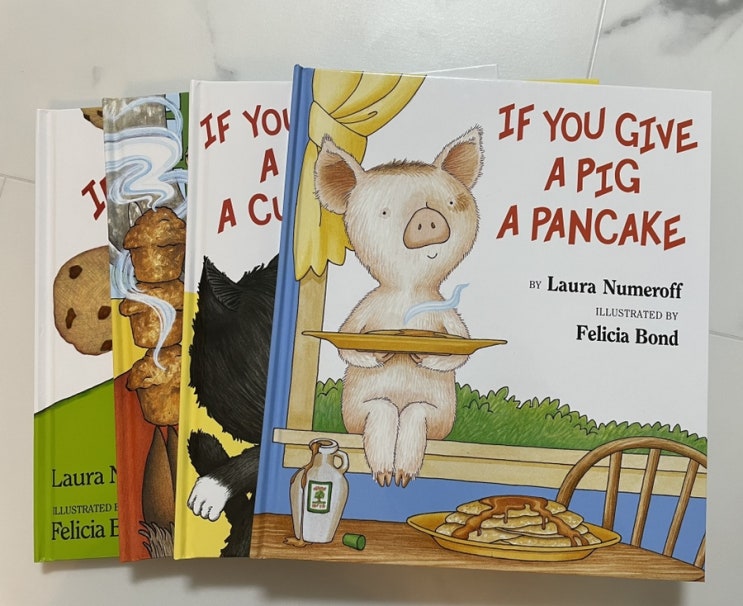 [유아 그림책 추천] If You give a pig a pancake : 네이버 블로그