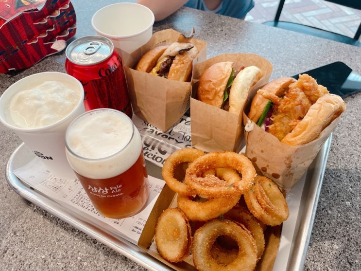 서울 여의도 맛집 번패티번 육즙 가득한 햄버거로 어른과 아이들 입맛을 한번에 사로잡는 곳 햄버거는 번패티번 늦게가면 못 먹을